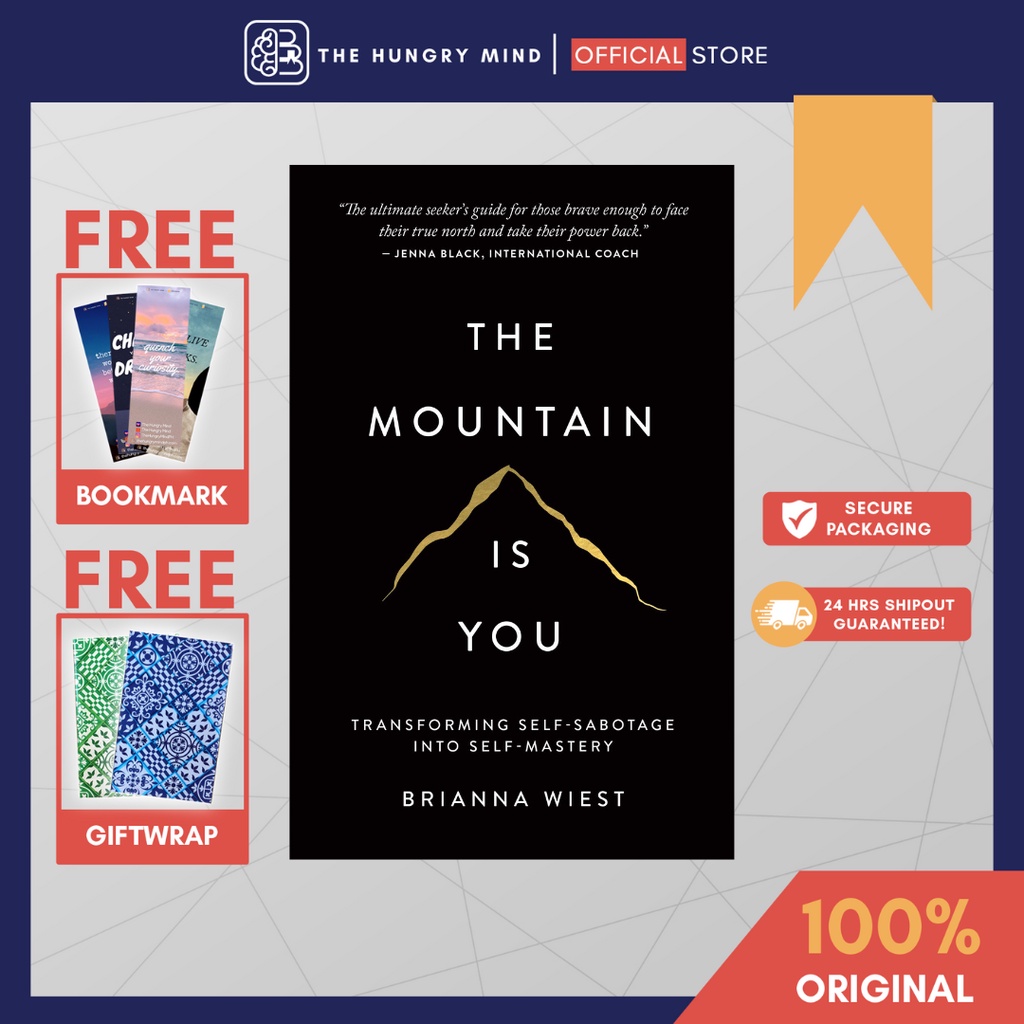 The Mountain Is You (ORIGINAL) by Brianna Wiest (PB) Self Help Books ...
