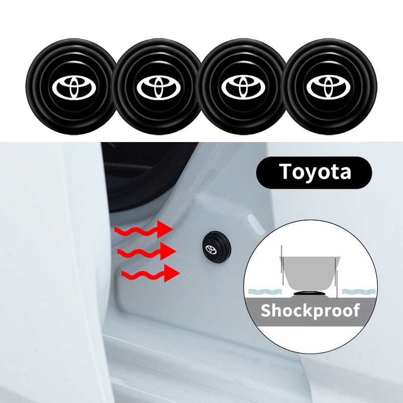 Toyota Car Door Trunk Shockproof Silencer Gasket Rubber Sound Proof ...