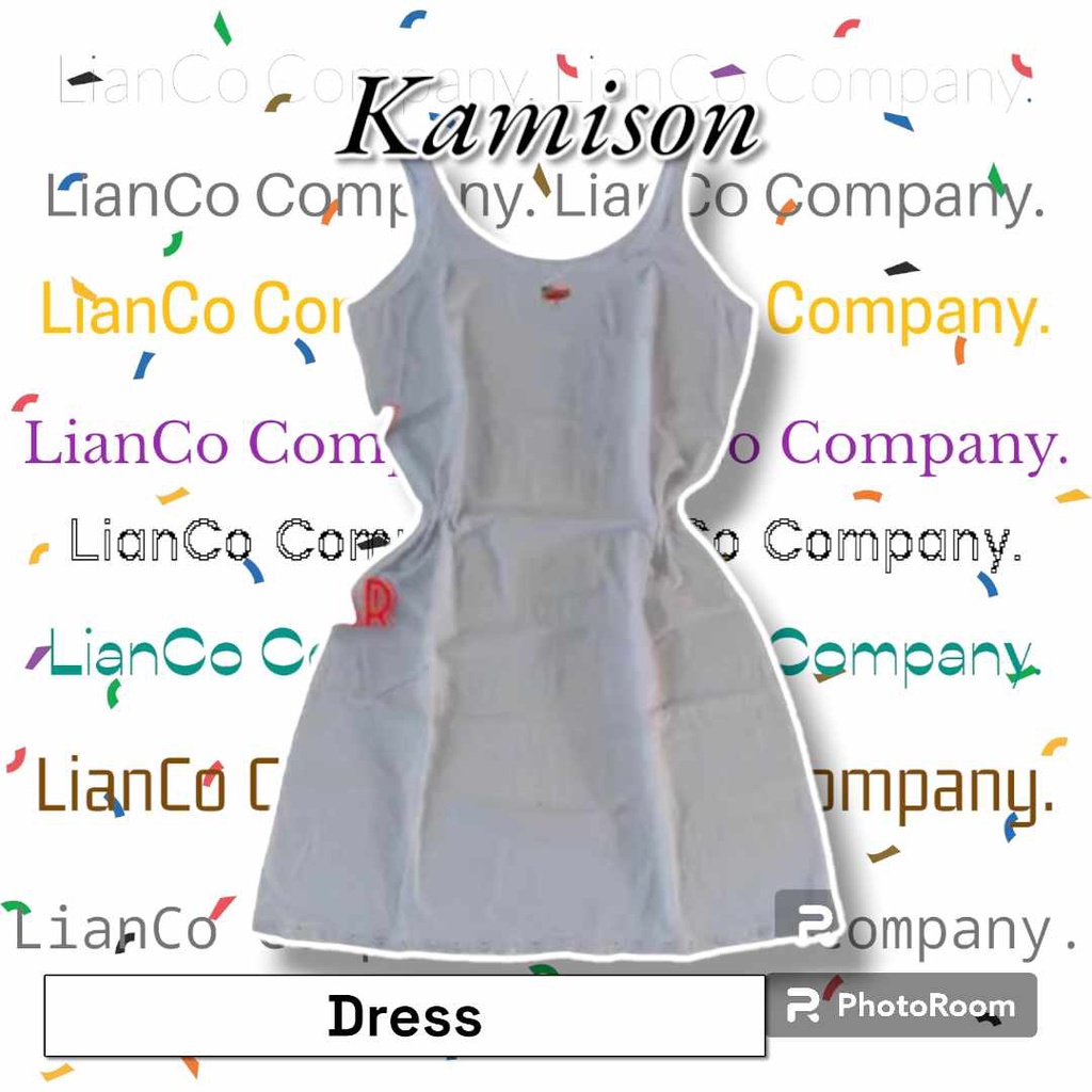 LIANCO'S KAMISON DRESS// FOR ADULT// WHITE | Shopee Philippines