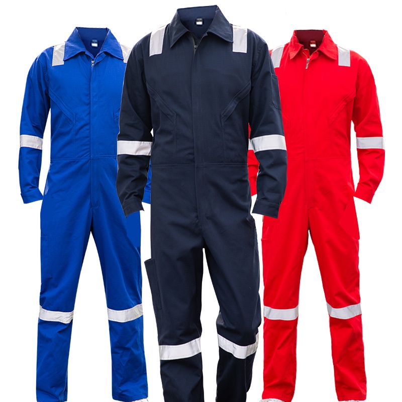 Hot 100% Cotton Workwear Coveralls One Piece Construction Work Clothes ...