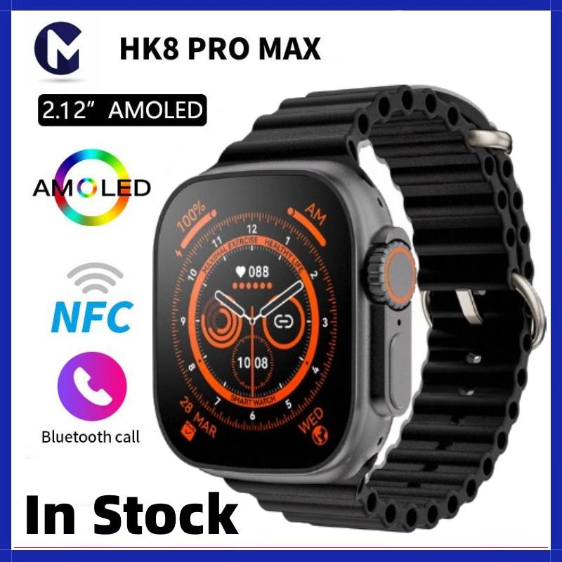 HK8 Pro Max Gen 2 Smartwatch ULTRA AMOLED AOD 2.12 inch 450mAh BT Call ...