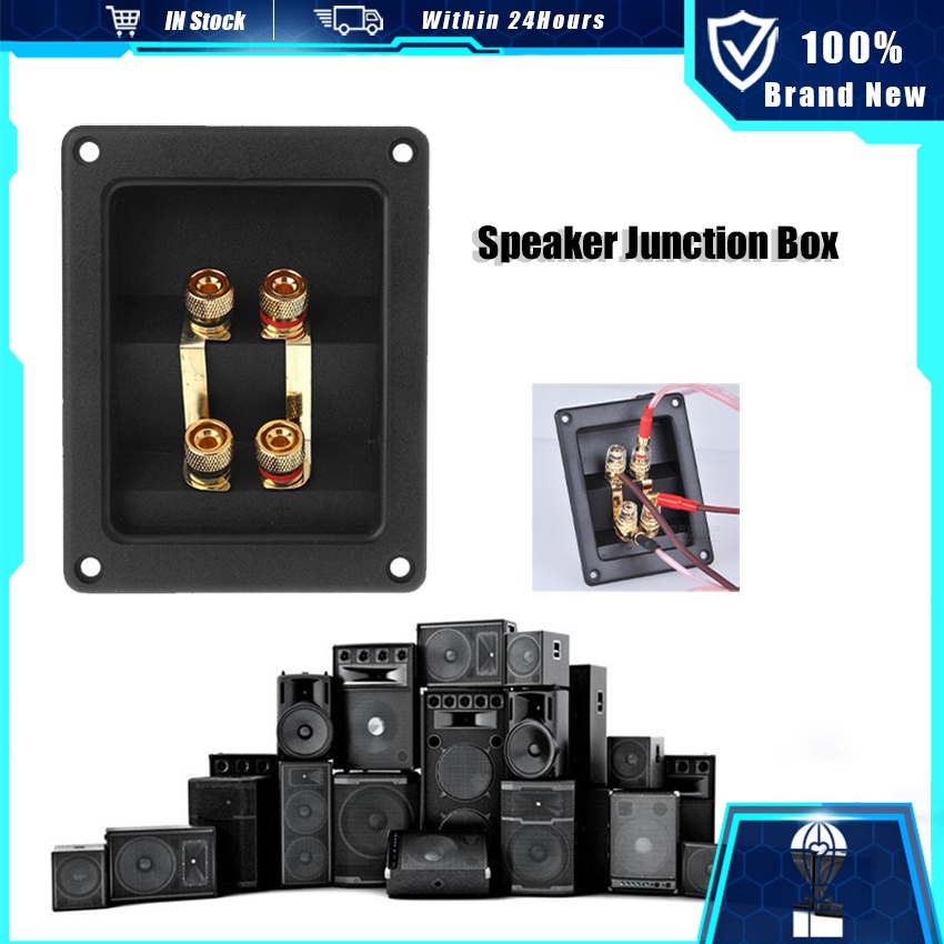 Speaker Box Terminal Cup 266 Woofer Tweeter Banana Plug Recessed ...