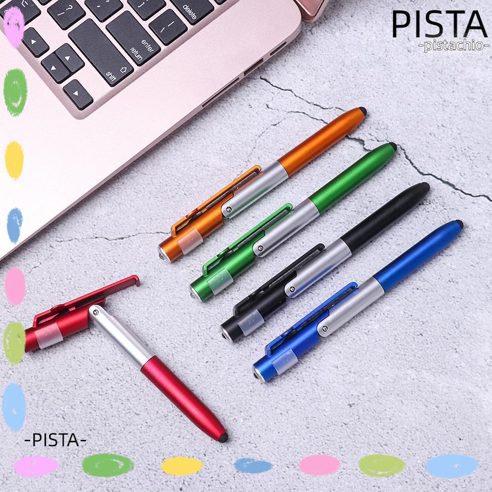 PISTA Ballpoint Pen Portable Stylus Pencil LED Light Foldable Mobile ...