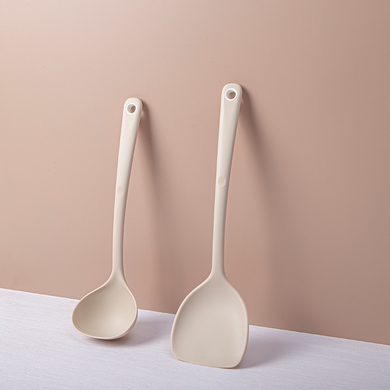 Versatile Silicone Kitchen Spatula Tongs Set Non-Stick Heat Resistant ...