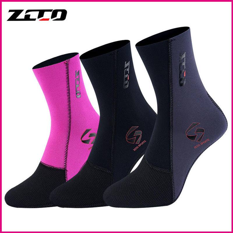 Ready Stock ZCCO 1.5mm Diving Socks Men Women Super Elastic cr Neoprene ...