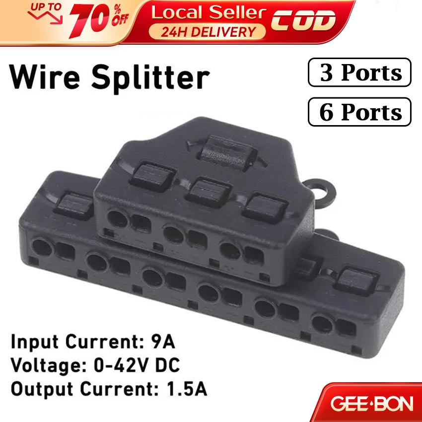 GEEBON Line Splitter Wire Splitter Distribution Block Led Strip ...