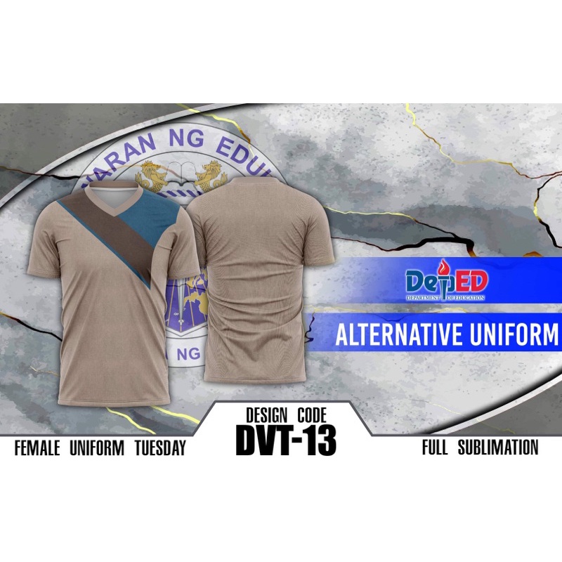 FULL SUBLIMATION ALTERNATIVE UNIFORM FOR FEMALE | Shopee Philippines