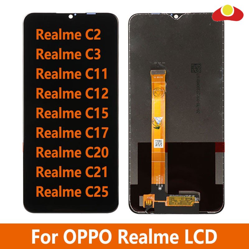 Original For Oppo Realme C2 Realme C3 Realme C11 Realme C12 Realme C15 Realme C17 Realme C20 ...