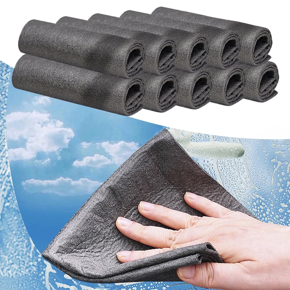 Thickened Magic Cloth/No Trace Reusable Microfiber Washing Rag/Cleaning ...