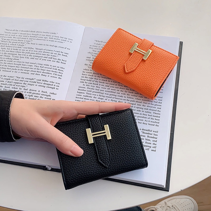 Luxury Brand Wallet Women's Zipper Short Wallet Fashion PU Leather ...