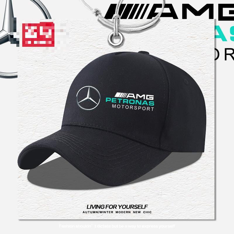 F1 Mercedes-AMG Team Custom Racing Cap Russell Lewis Hamilton Outdoor ...
