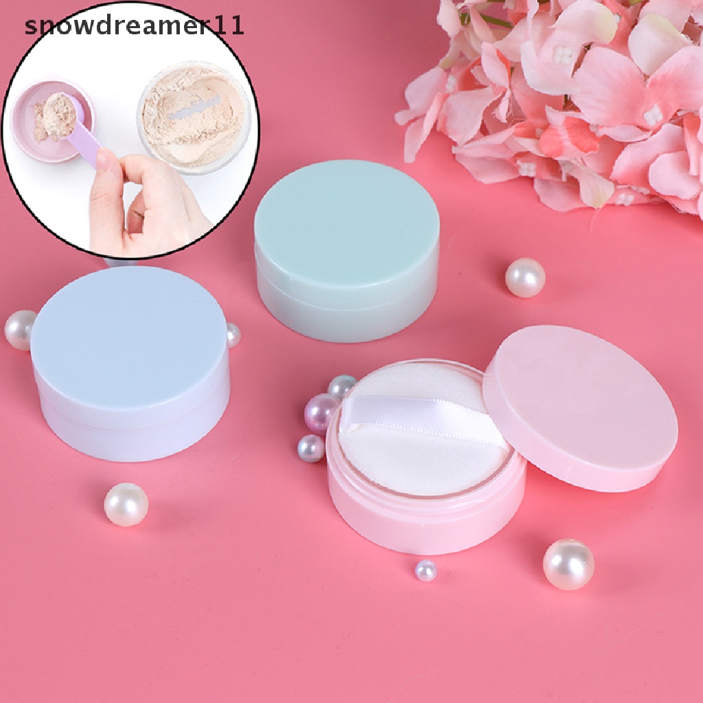 Snph 50g Empty Loose Pot With Sieve Cosmetic Makeup Jar Container ...