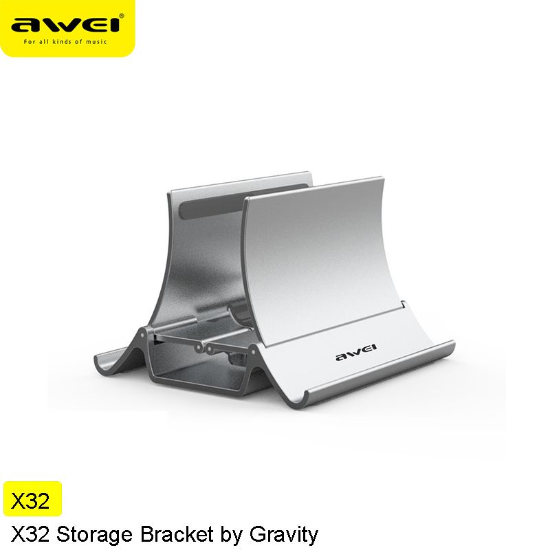 Awei X32 Laptop Stand Holder Universal Foldable Aluminum Alloy Tablet ...