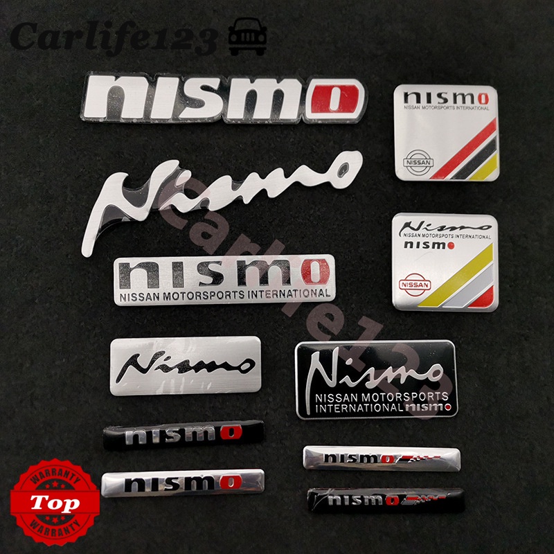 Nismo Modified Car Stickers with Three-dimensional Metal Aluminum Alloy ...