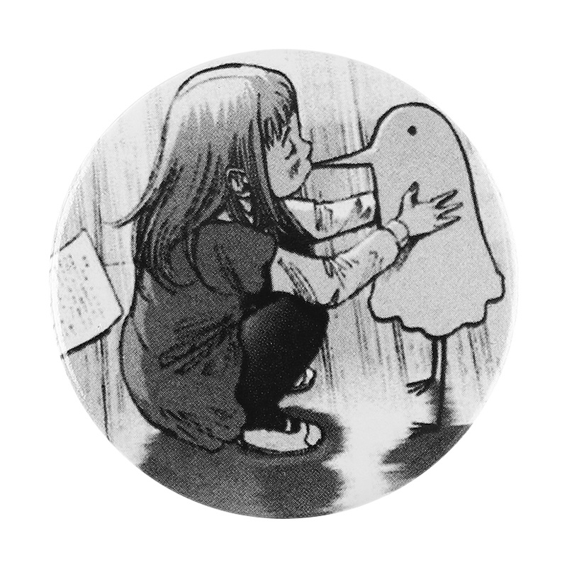 Creative Goodnight Punk Brooch Cartoon Oyasumi Punpun Enamel Pin Lapel ...