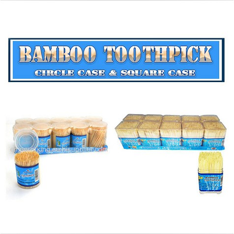 BAMBOO TOOTHPICK WITH CASE 1PC | Shopee Philippines