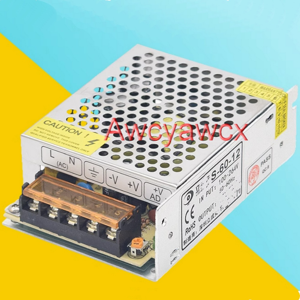 DC 5V 12V 24V 1A 1.25A 2A 3A 4A 5A Universal Regulated Switching Power ...