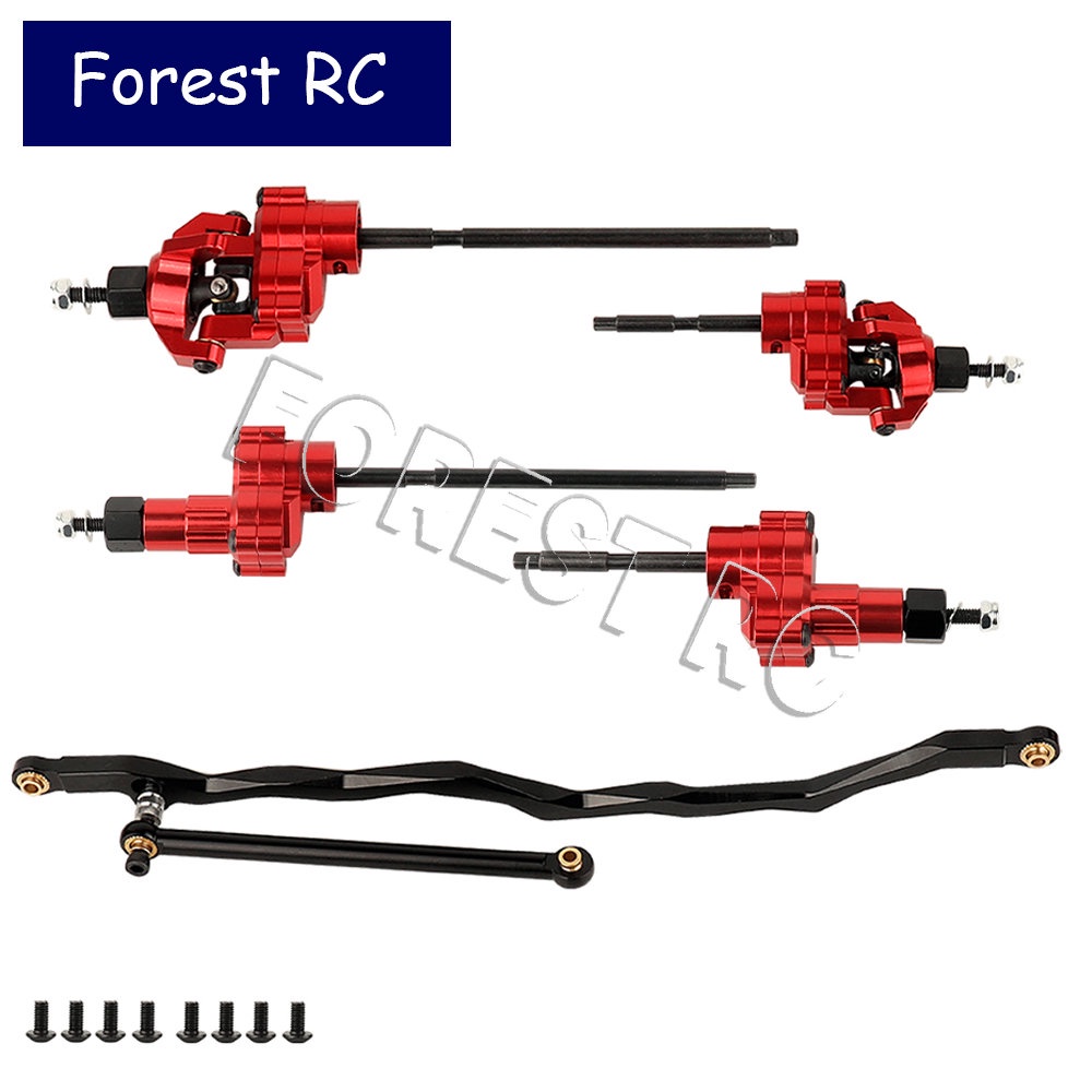 Metal 1/10 RC Crawler Axial SCX10 Wraith 90018 RR10 Straight Axle ...