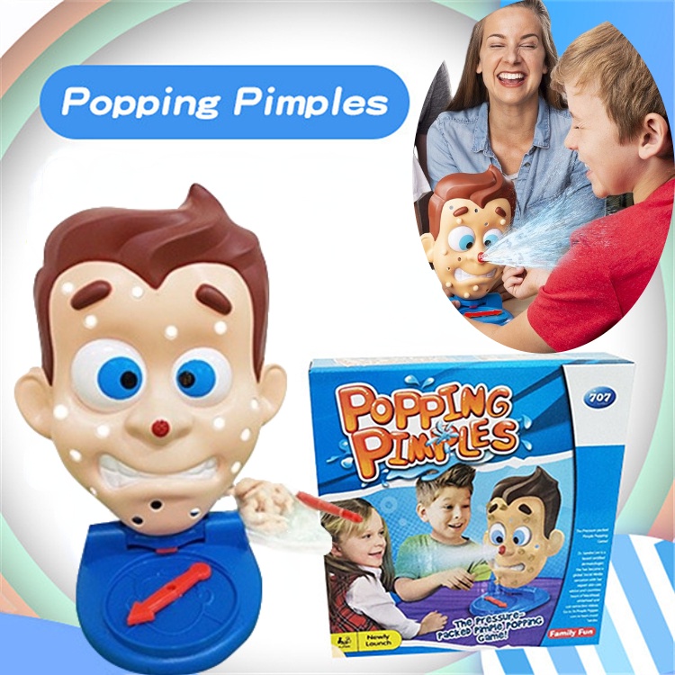 Popping Pimple Game Simulate Face Squeeze Acne Toy Novelty Game Funny ...