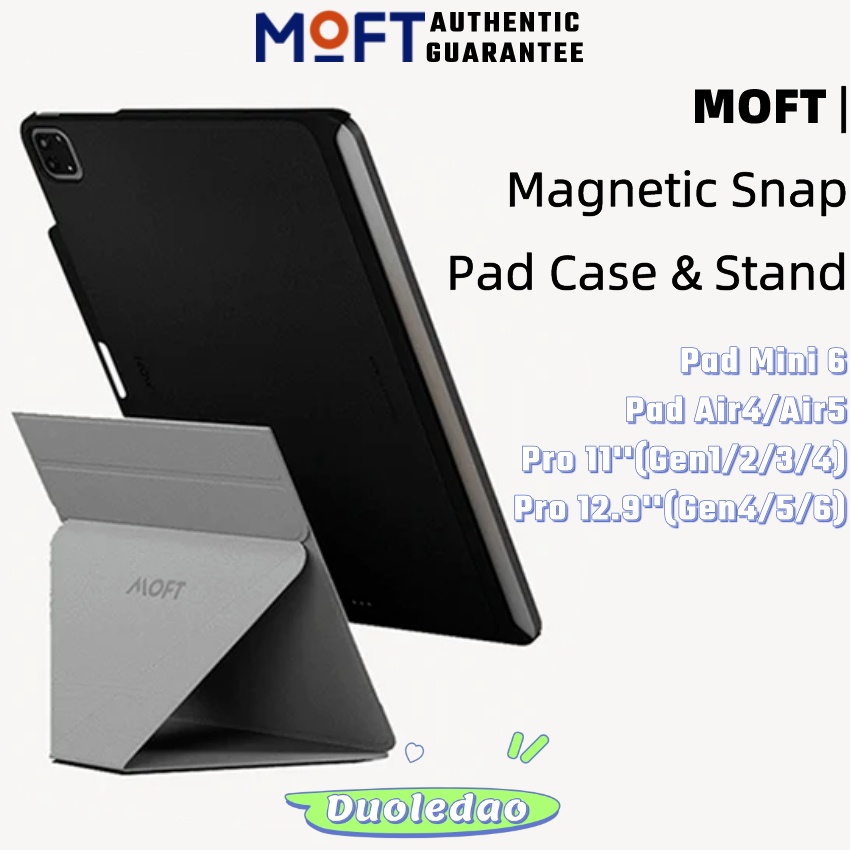MOFT Snap Pad Case,Stand For Mini6,Pro 11'',Pro 12.9'' 2022,Air 4,5 ...