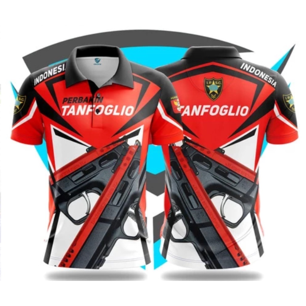 tanfoglio Polo Shirt VR Gear Apparel Tactical Wear Shooting Subli ...