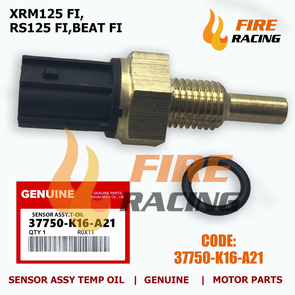 GENUINE Sensor Assy Temp Oil XRM125/BEAT FI V2/RS125/XRM RS125 (37750 ...