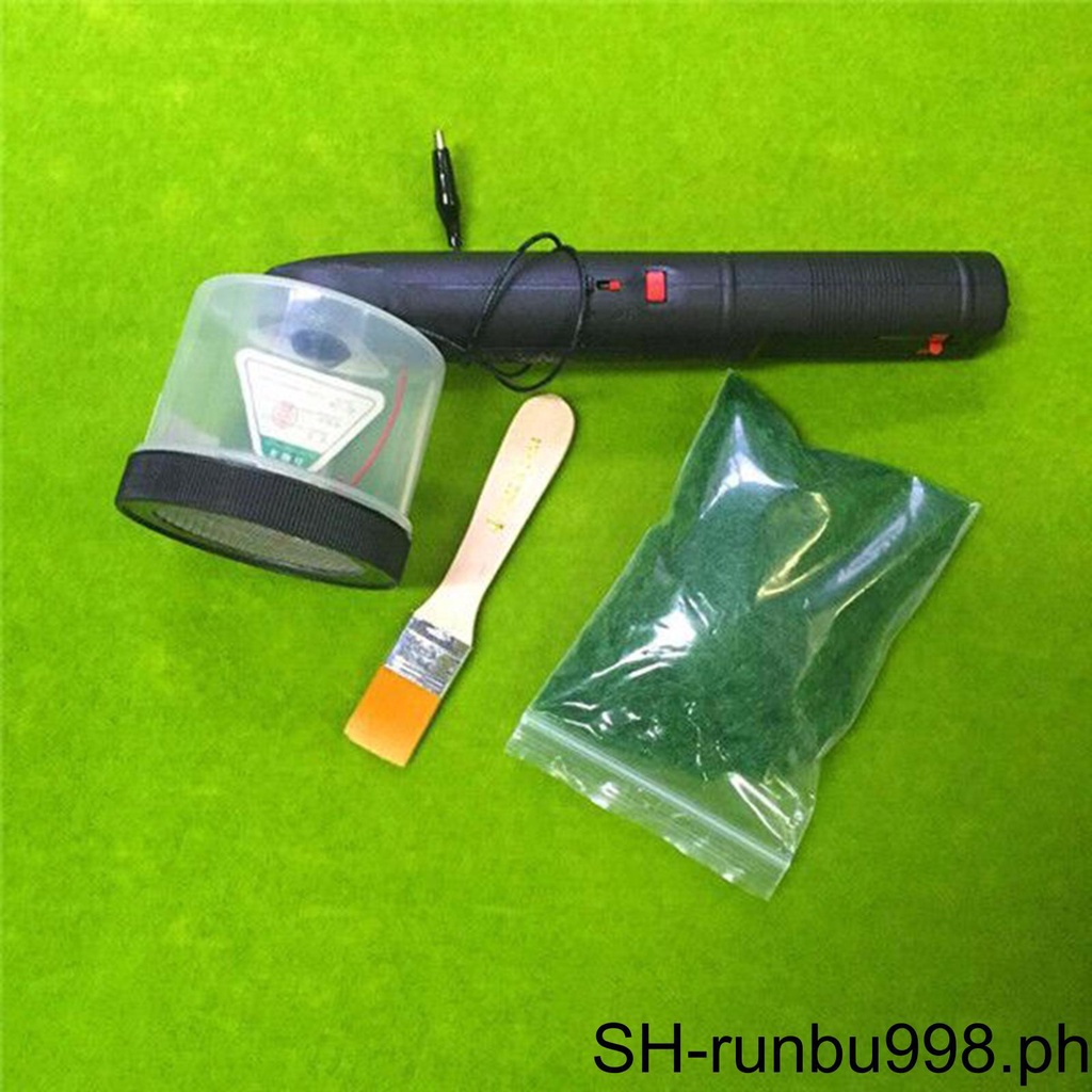 Professional Electrostatic Flocking Machine Kit Grass Applicator with 1 ...