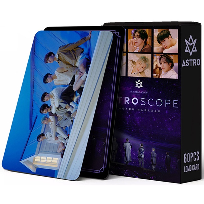 60pcs/box ASTRO 2022 Album ASTROAD STARGAZER ASTROSCOPE Photocards ...