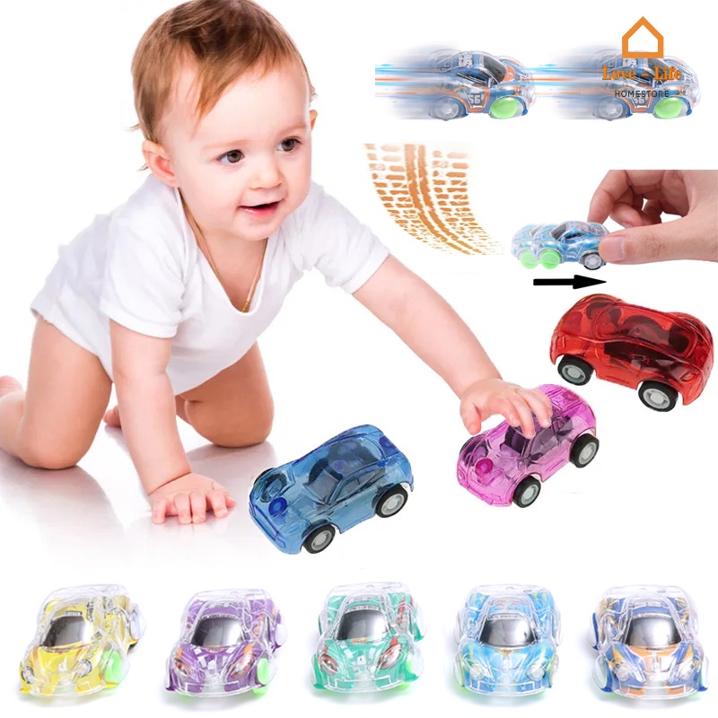 Novelty Inertia Drive Mini Racing Car Toy Birthday Party Activity Game ...