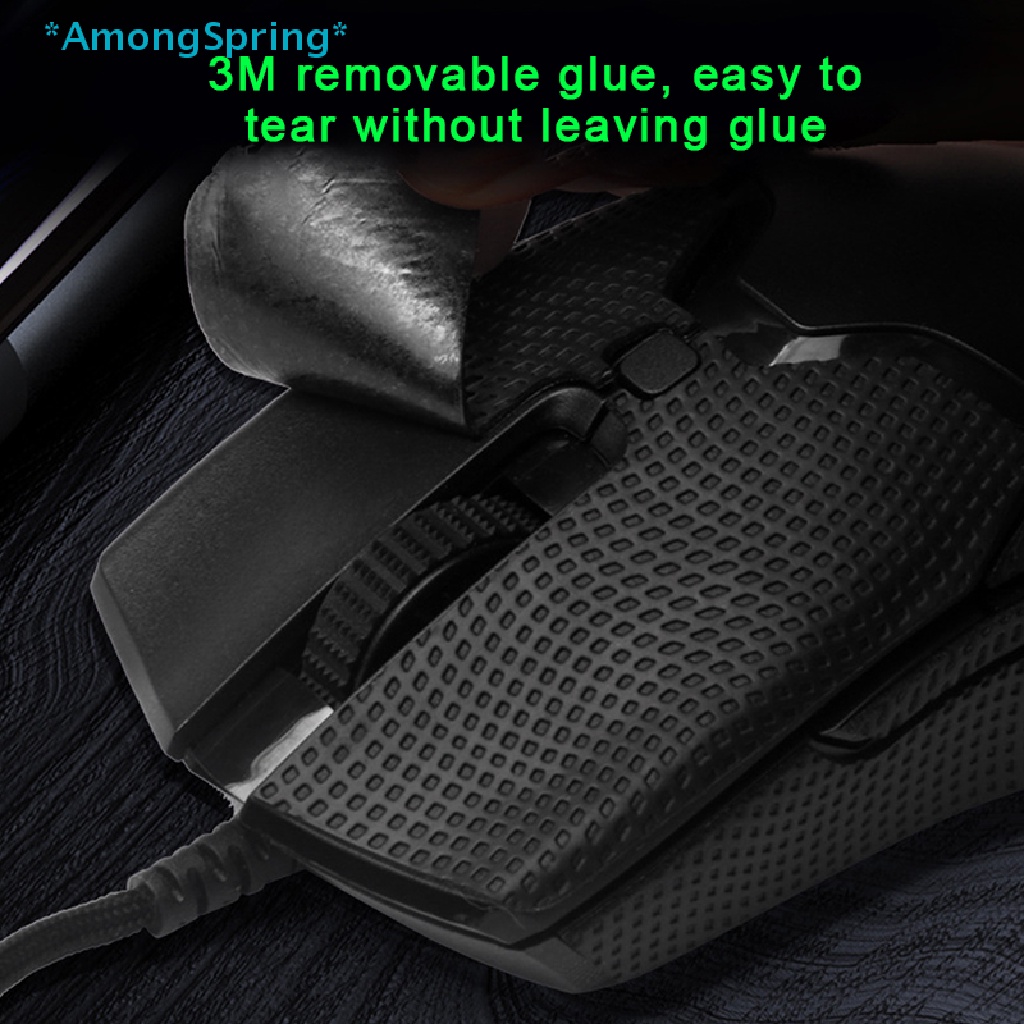 AmongSpring> Mouse Anti-Slip Sticker Mouse Grip Tape Skate Handmade ...