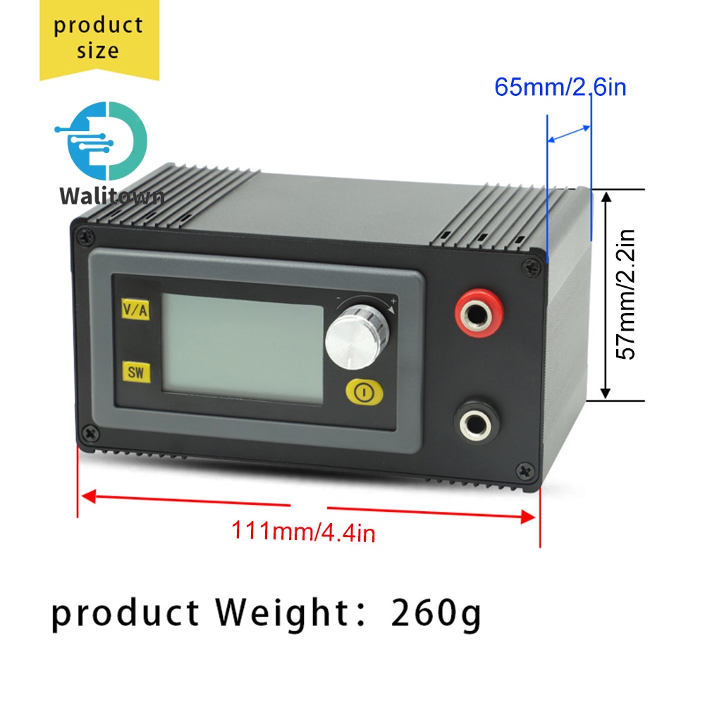 DC DC Buck Boost Converter Variable Voltage Regulator 0.5-30V 4A ...