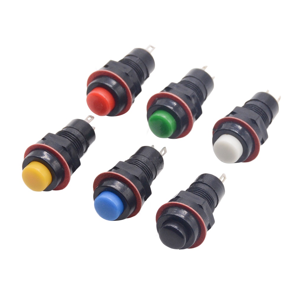 1pcs lots DS-211 Self-locking Push Button Switch 10mm Self Locking ...