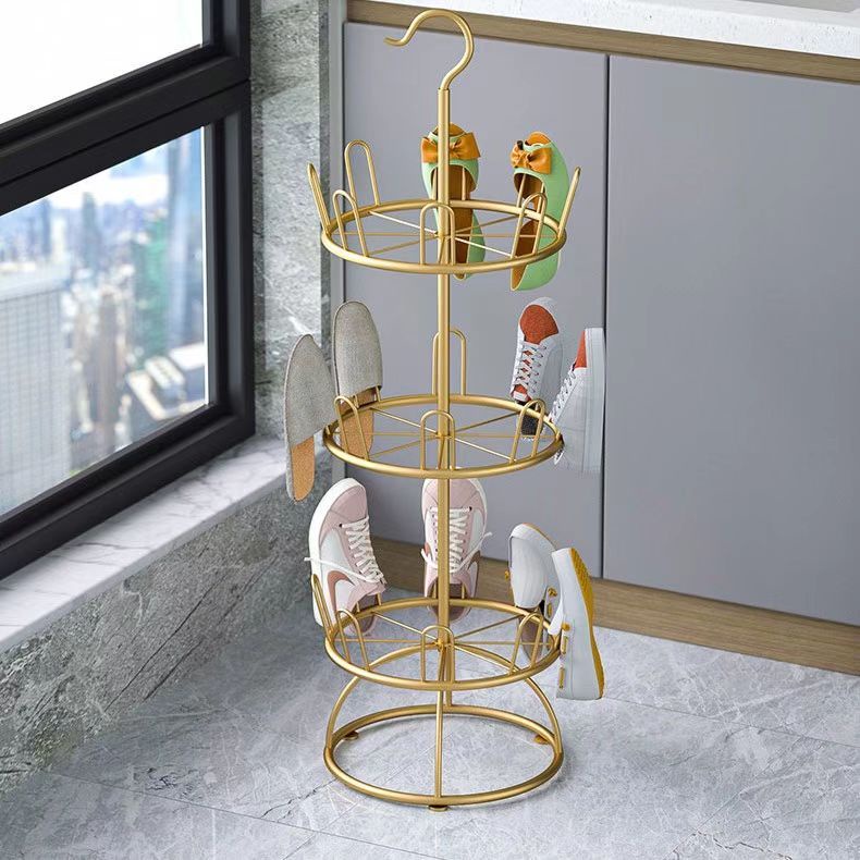 New Multi-Functional Rotary Shoe Rack Dormitory Drying Shoes Artifact ...