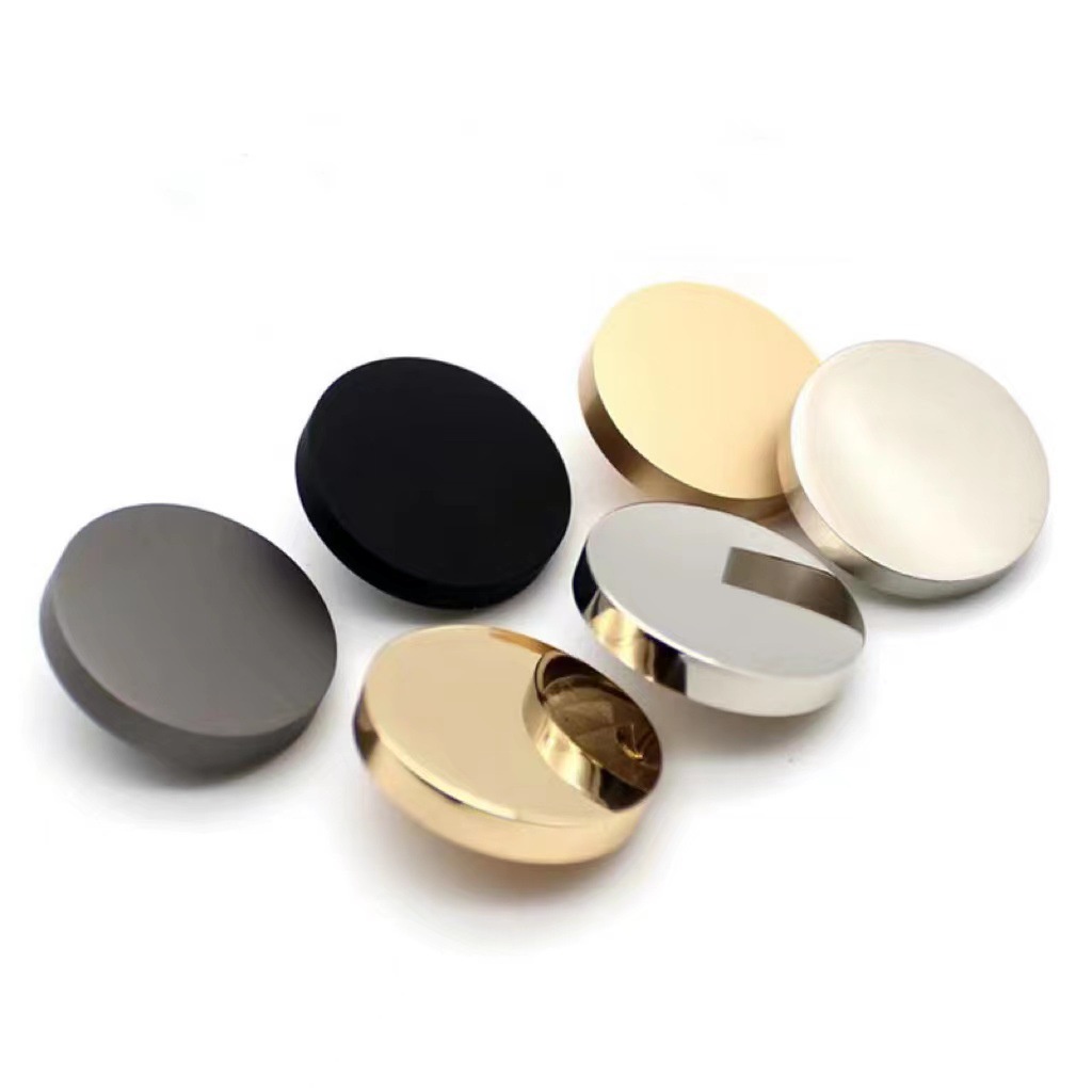 10 Piece Round Metal Buttons Men's Shirt Decoration DIY Sewing ...