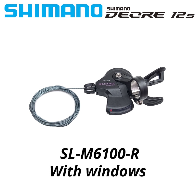 SHIMANO DEORE M5100 11S M6100 12S Groupset SL M6100 SHIFT LEVER RD M6100 SGS REAR DERAILLEUR 12 ...