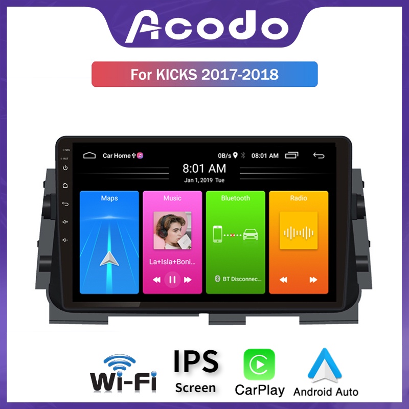 For Nissan KICKS 2017-2018 Android Car Stereo Support Carplay Android ...
