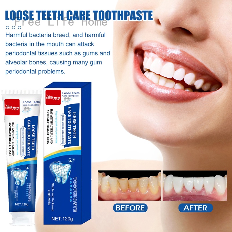 loose teeth care toothpaste,Natural Toothpaste for Fresh Breath, Zero ...