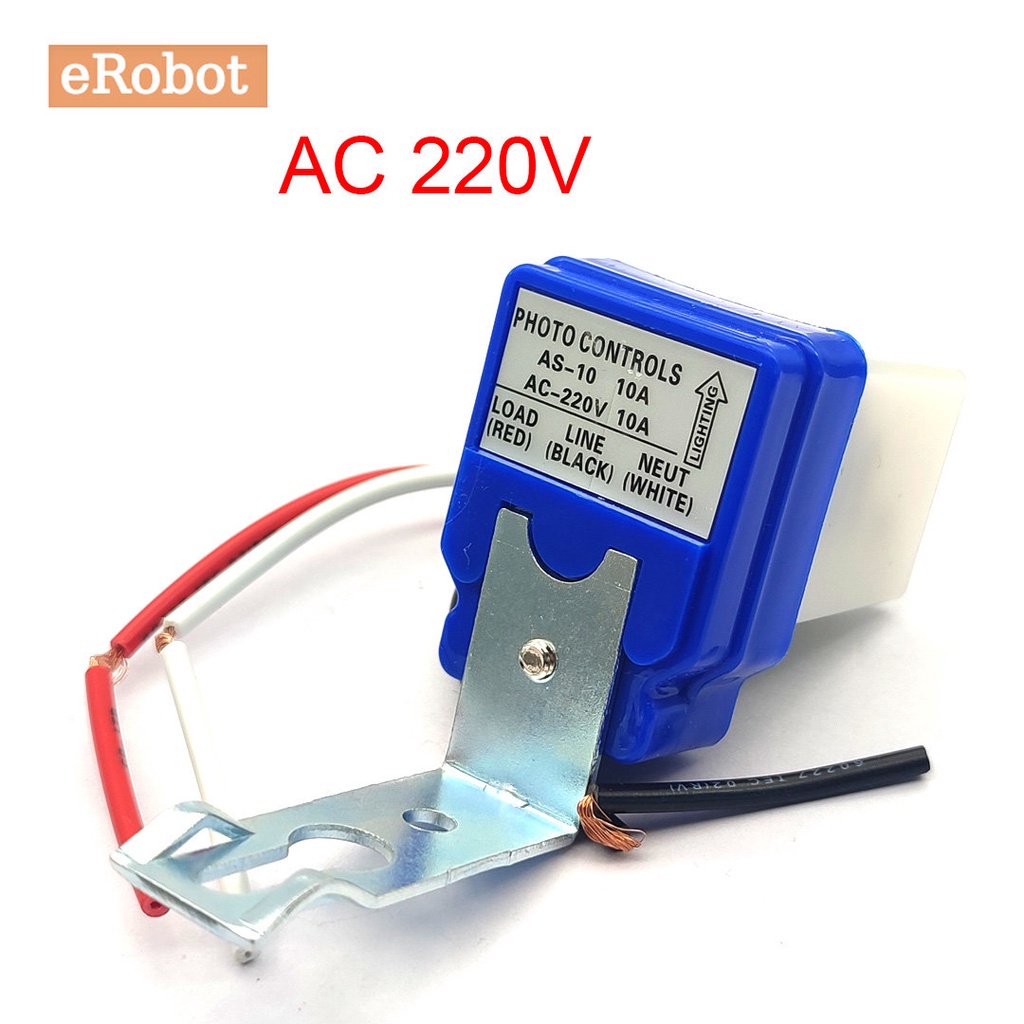 Automatic Auto on Off Photocell Street Light Switch AC 220V 24V 12V 10A ...