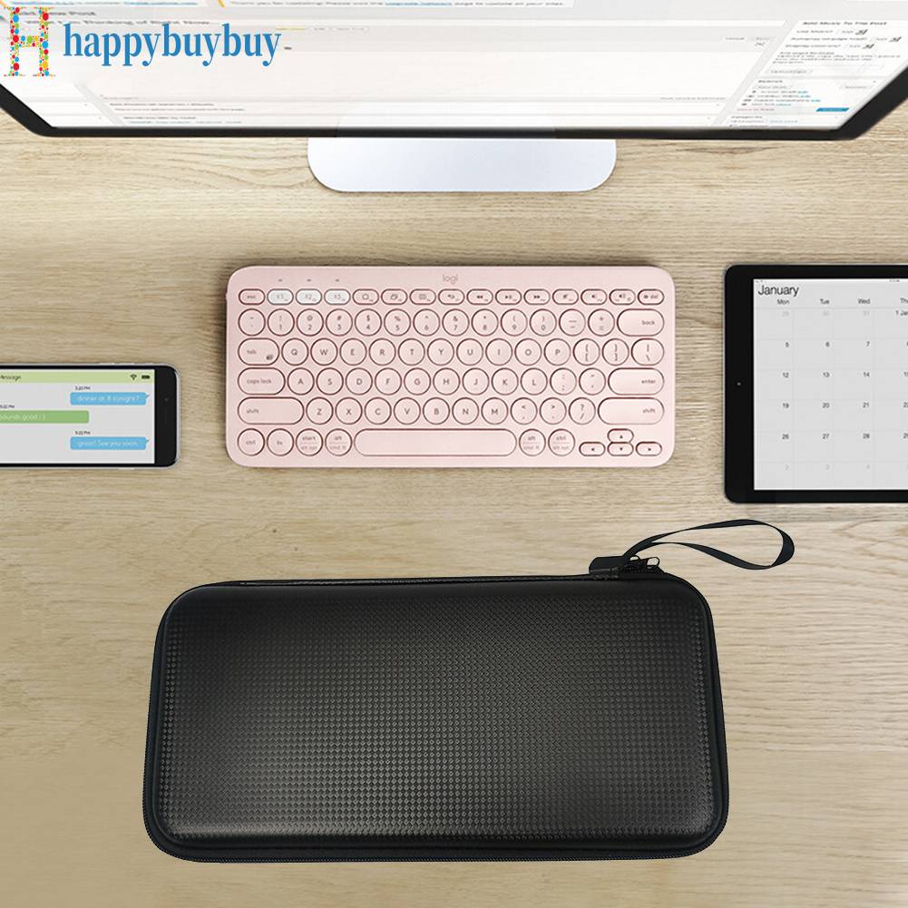 Waterproof Hard EVA Storage Carrying Case for Logitech K380/Apple Magic ...