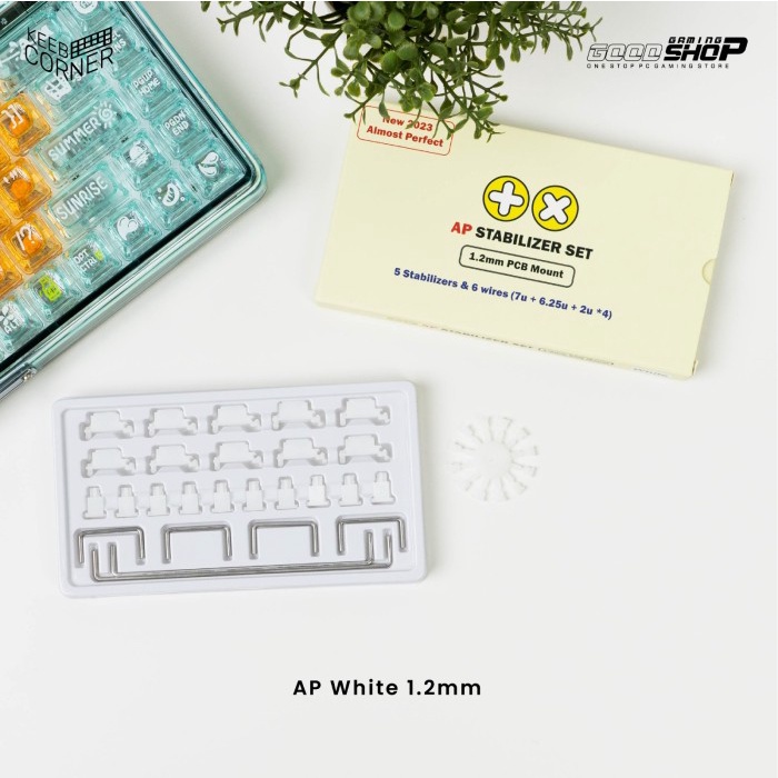 Tx Stabilizer Clip in Mechanical Keyboard - 2023 AP Version - AP WHITE ...