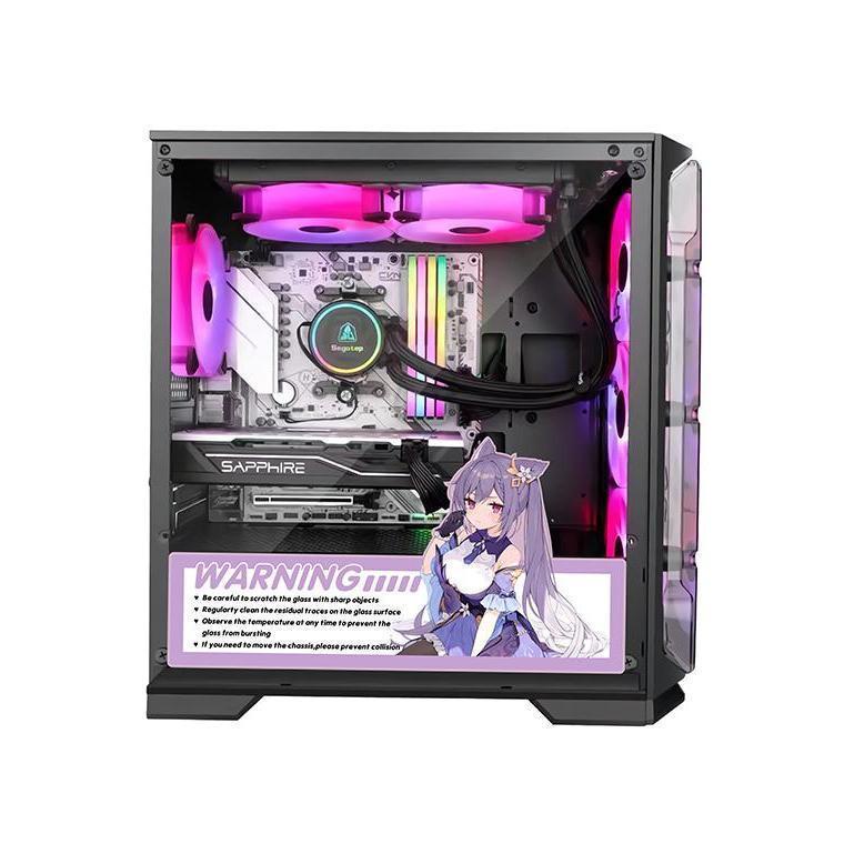 DIY Cartoon Case Sticker Side Transparent Glass Yuanshen Secondary Yuan ...