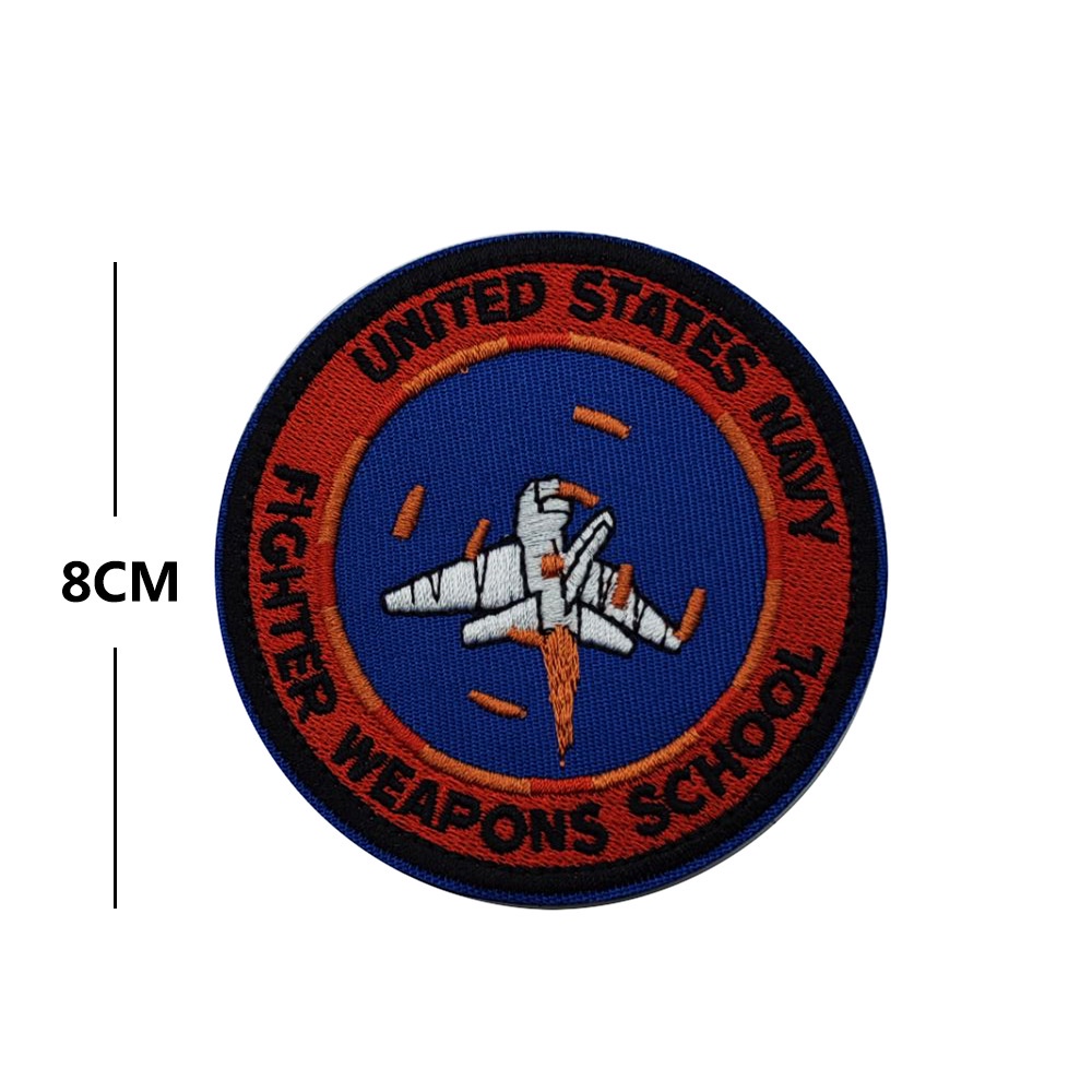 US A41 Black Aces Squadron Arm Badge Top Gun Tactical Military ...