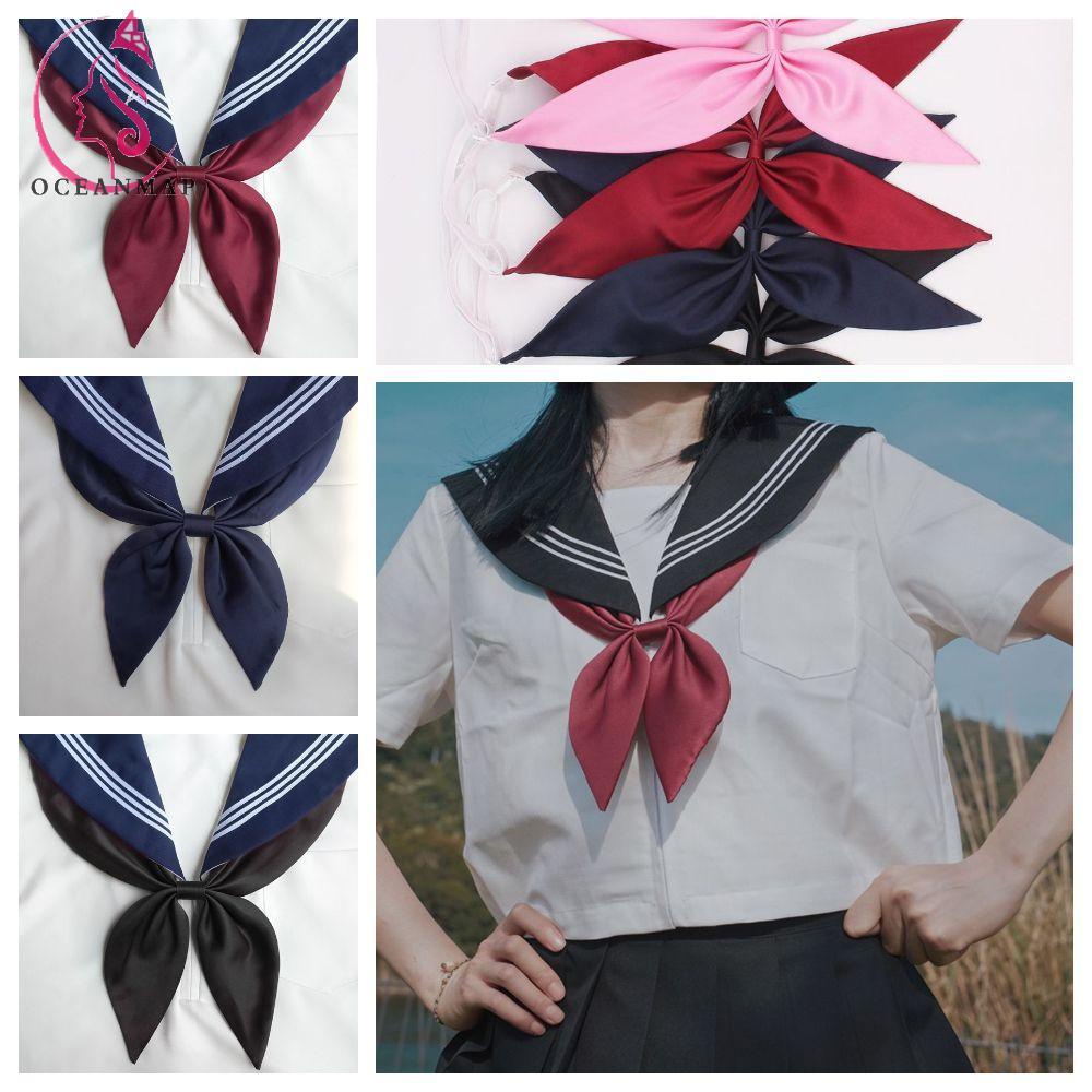 OCEANMAP Elegant JK Bow Tie Business Ribbon Tie Neck Ties New School ...