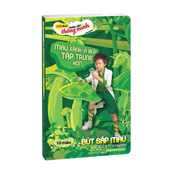 Crayon Thien Long CRC07 Crayon Crayon 10 Colors (Box) | Shopee Philippines
