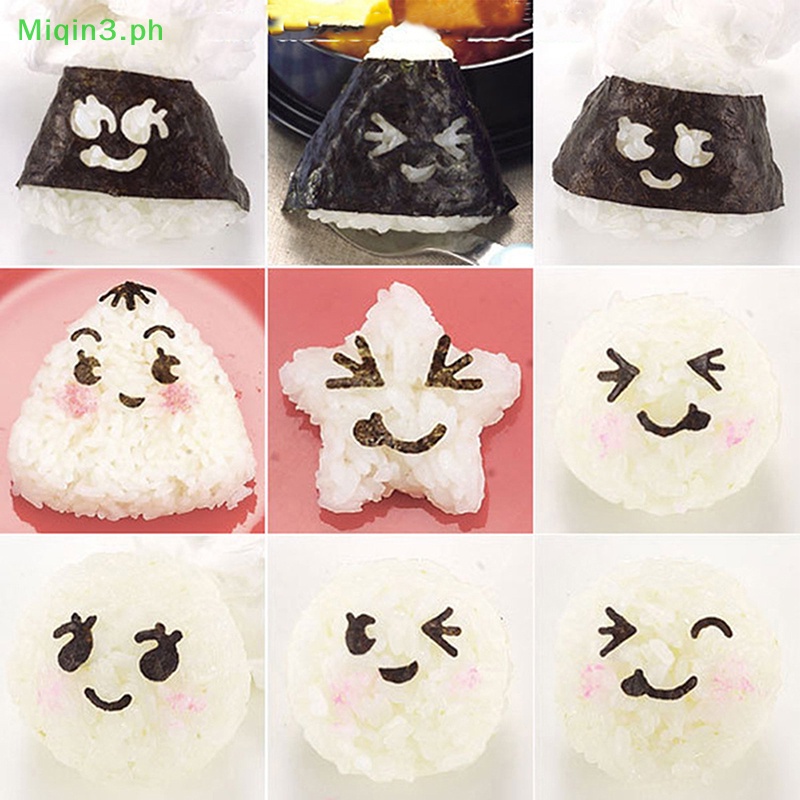 // Fashion ss// Cartoon Rice Ball Molds DIY Smiling Face Shape Seaweed ...