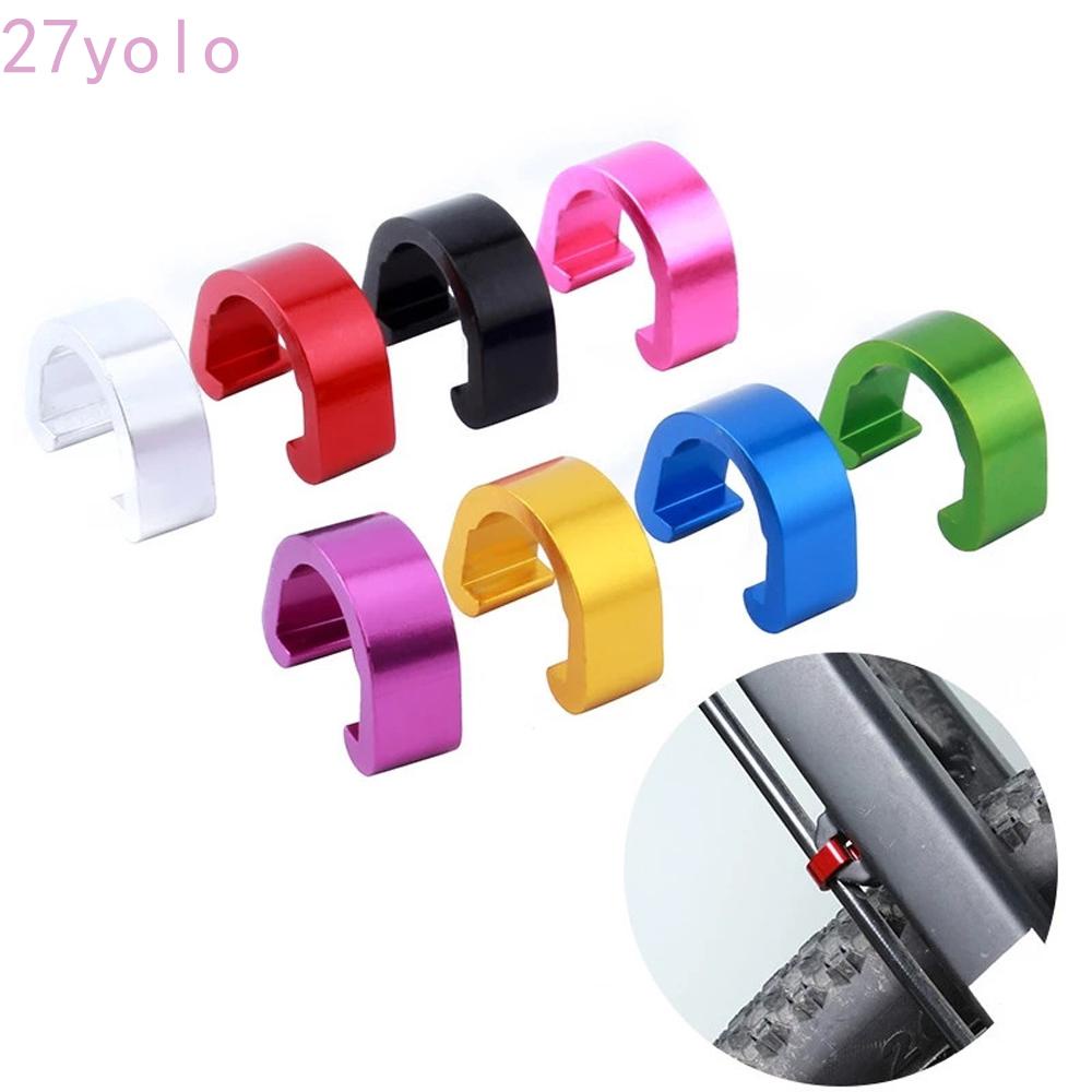 YOLO Bike Accessories Bicycle C Clips Outdoor Fixed Tubing Clips Fixed ...