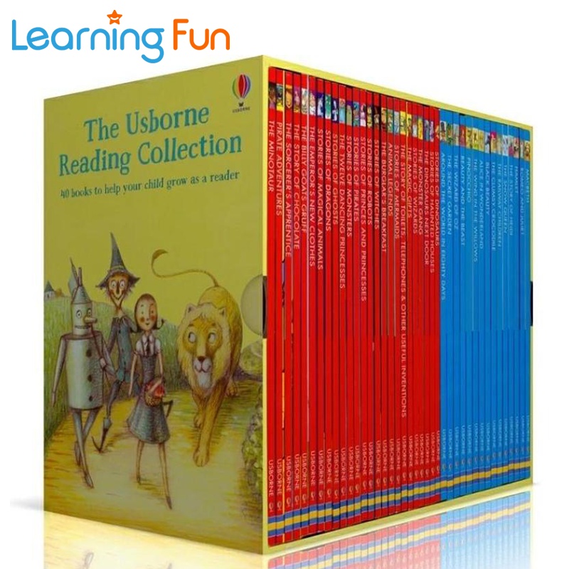 40Books/set The Usborne Reading Collection My Third Reading Library ...
