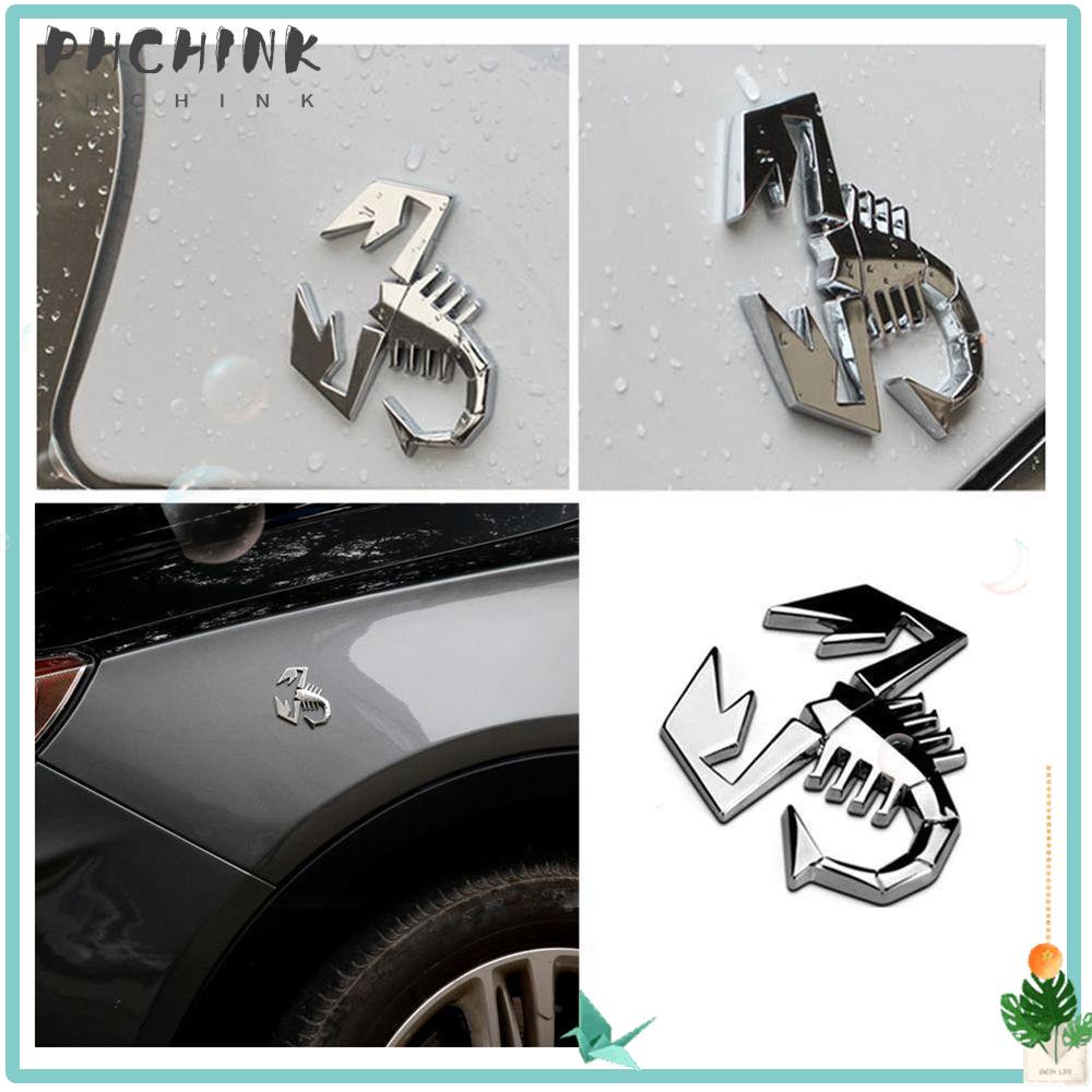 CHINK New Hot Truck Logo Decal Silver Scorpion Car Sticker | Shopee ...