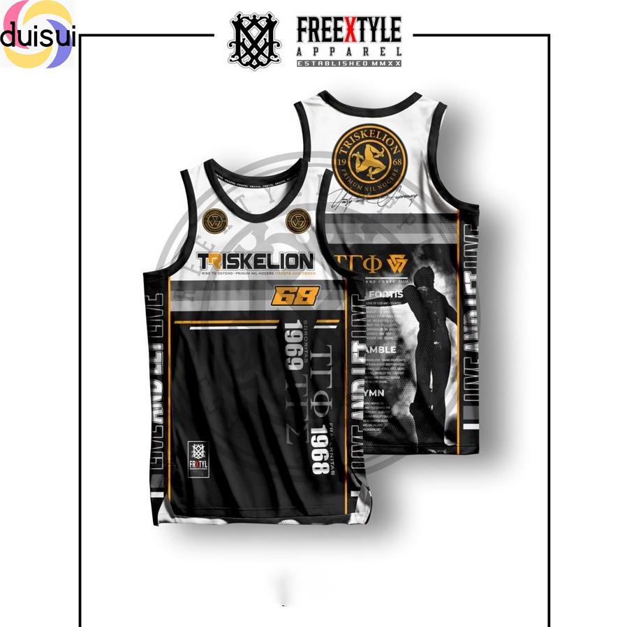 duisui Tau Gamma Phi Triskelion Full Sublimation Jersey Sando | Shopee Philippines