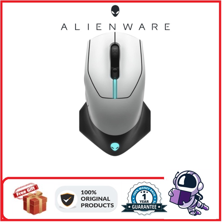 ALIENWARE AW610M Wireless Wired Dual Mode High End Electronic Sports ...